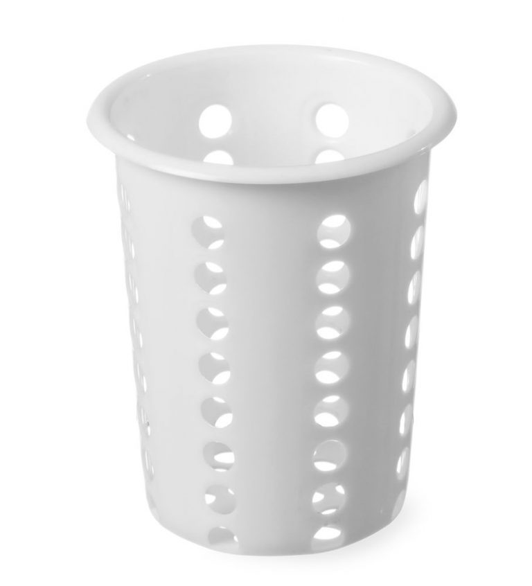 Bestickhållare, rostfritt stål, Ø97 x (h) 137mm - Gastróma